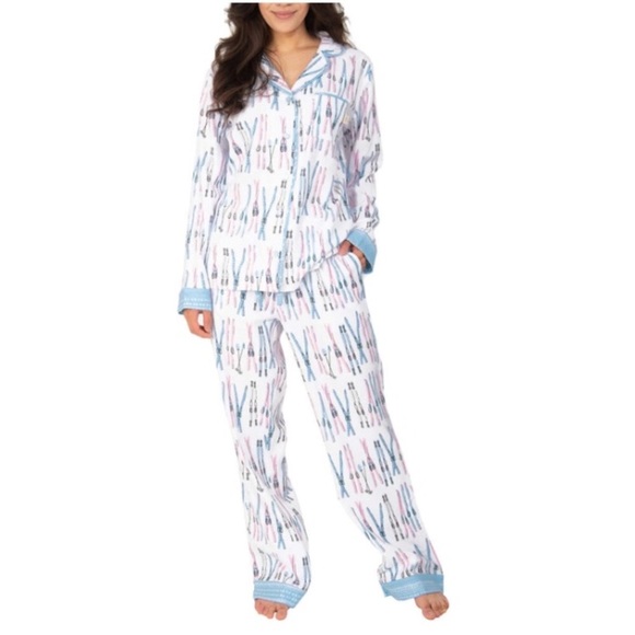 munki munki | Intimates & Sleepwear | Munki Munki Skis Flannel Pajamas ...